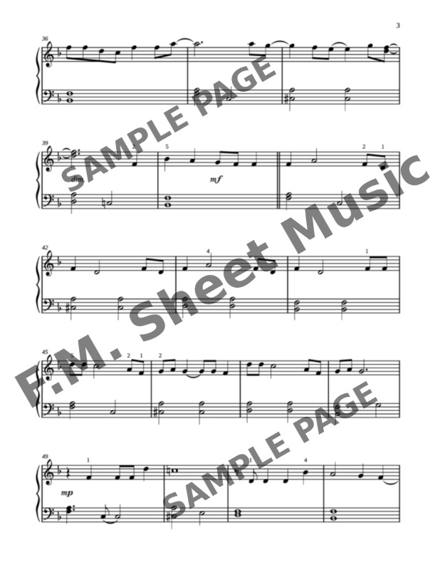 All My Favorite Songs (Easy Piano) By Weezer - F.M. Sheet Music - Pop Arrangements by Jennifer ...